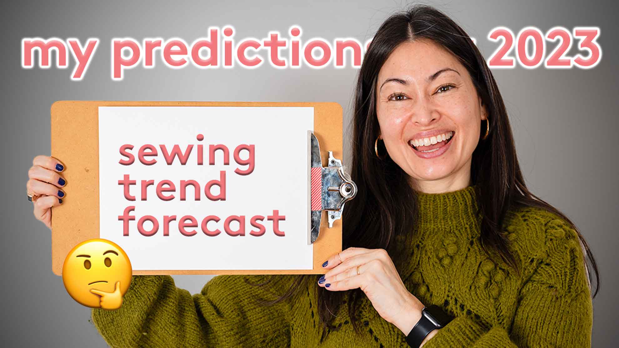 Sewing community trends for 2023—my predictions! – Workroom Social