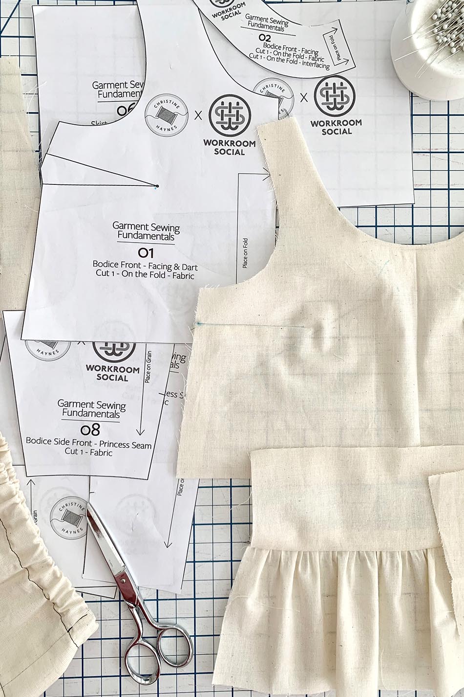 Garment Sewing Fundamentals 101 Virtual Sewing Retreat – Workroom Social